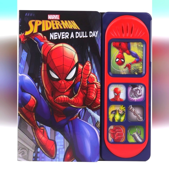 Marvel | Toys | Spiderman Never A Dull Day Book | Poshmark